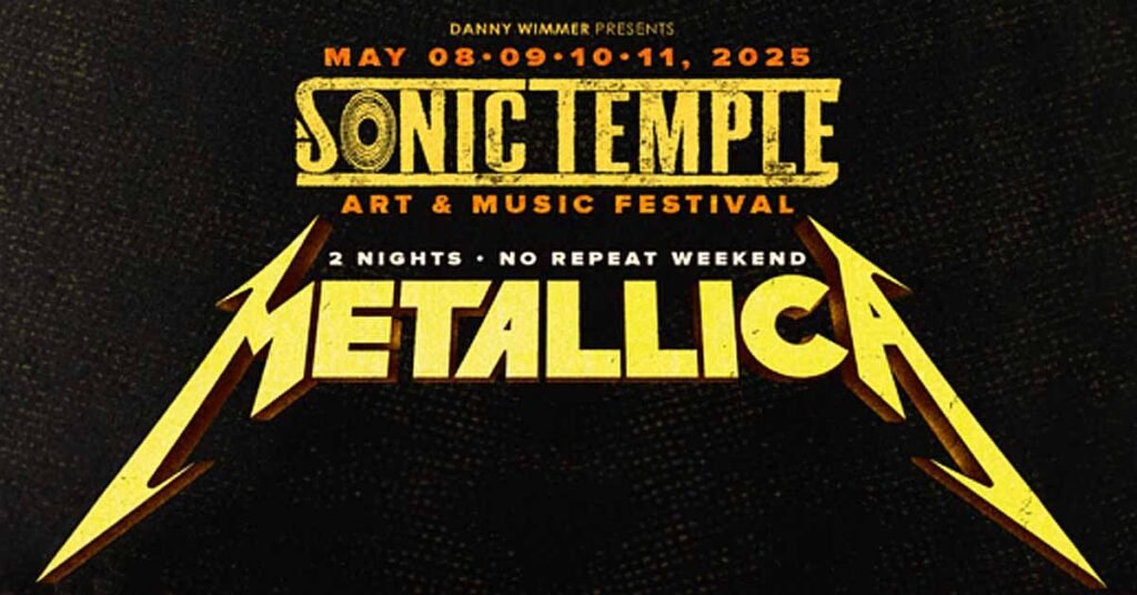 Sonic Temple Art & Music Festival Update - Mayhem Music Magazine